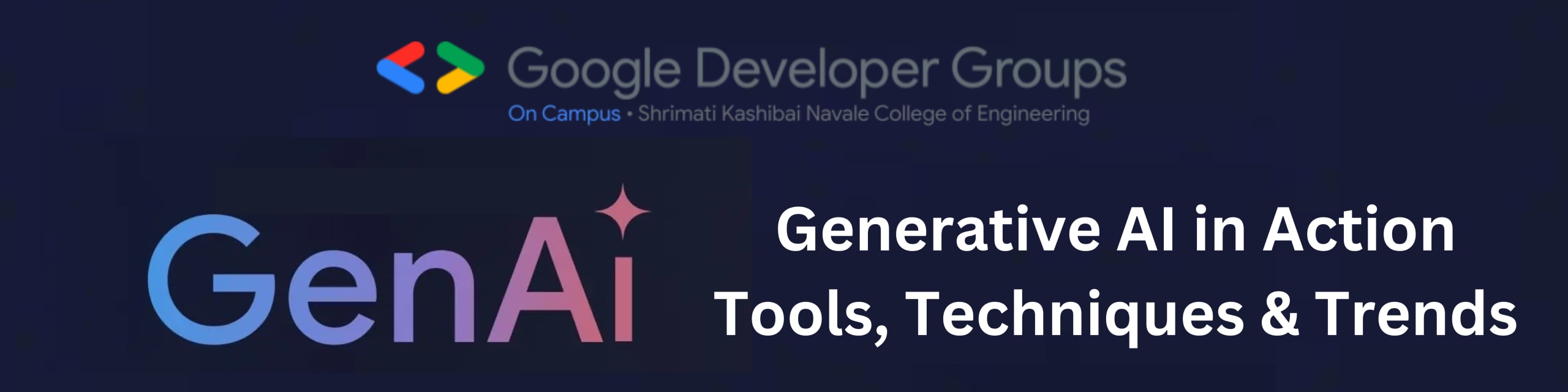 See Gen-AI in Action Tools, Techniques, and Trends at Google Developer ...